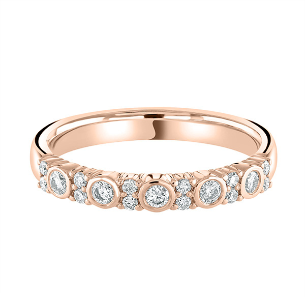 Carmella Diamond Wedding Band