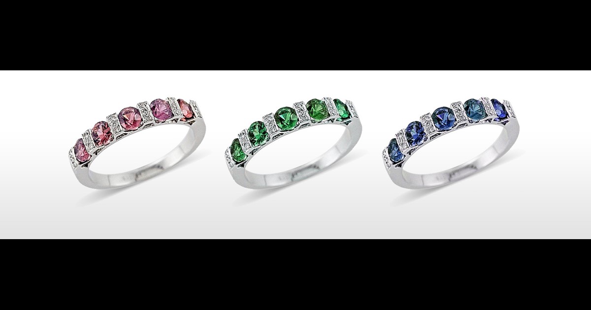 Other Stones used in Eternity Rings